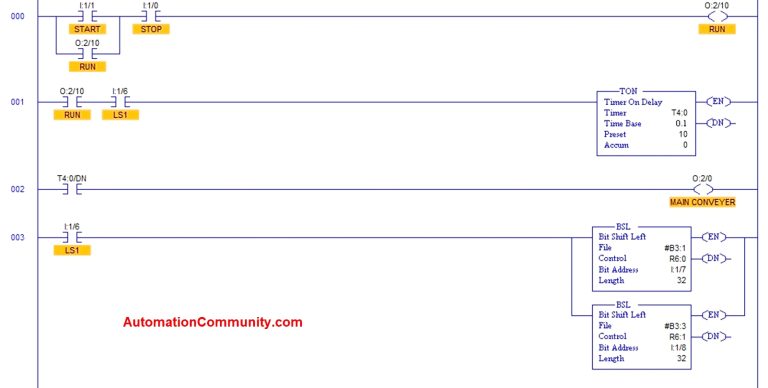 Bottle Line Simulation in LogixPro PLC Simulator